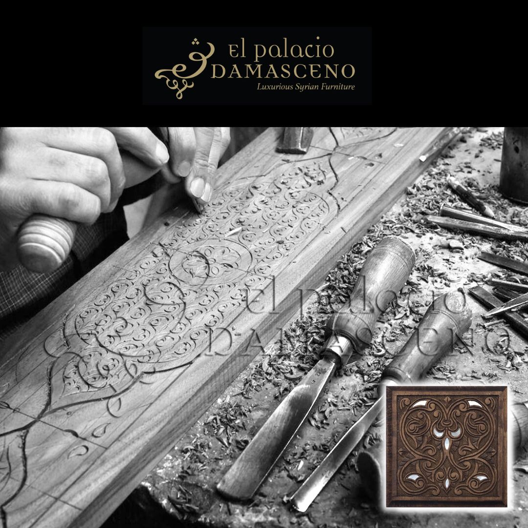 Fatimi Style: Carved Wood Relief in Syrian Furniture
